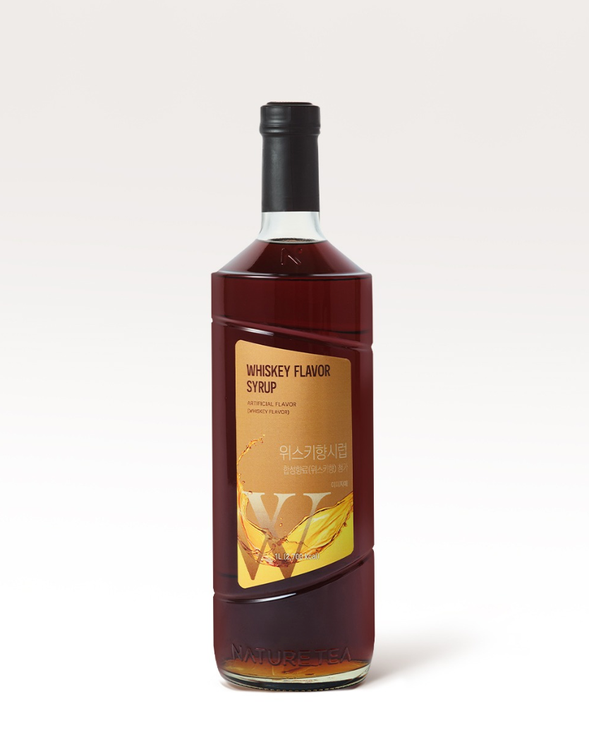 Naturetea Whiskey Flavor Syrup – Flavored Syrup for Café & Bakery | 1L ...