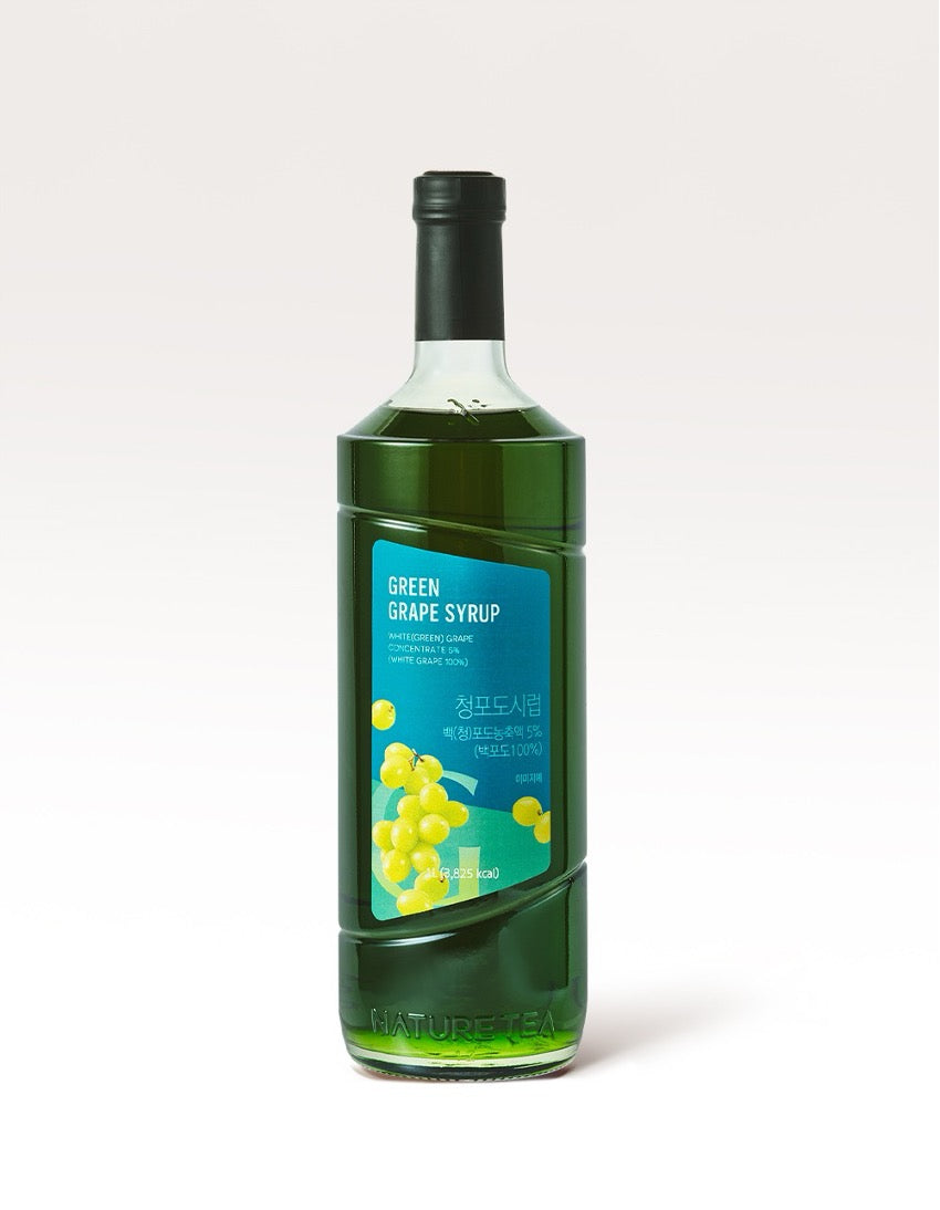 Naturetea Green Grape Syrup – Flavored Syrup for Café & Bakery | 1L (33 ...
